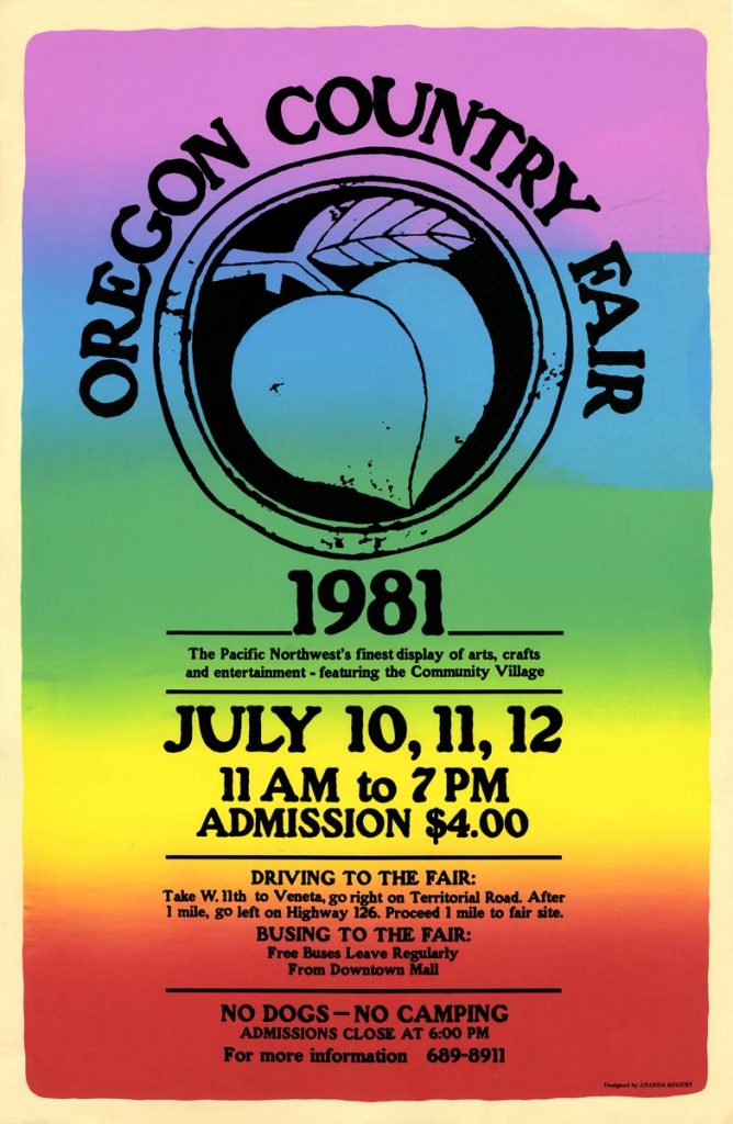 New-OCF-1981 – Oregon Country Fair Poster Archive