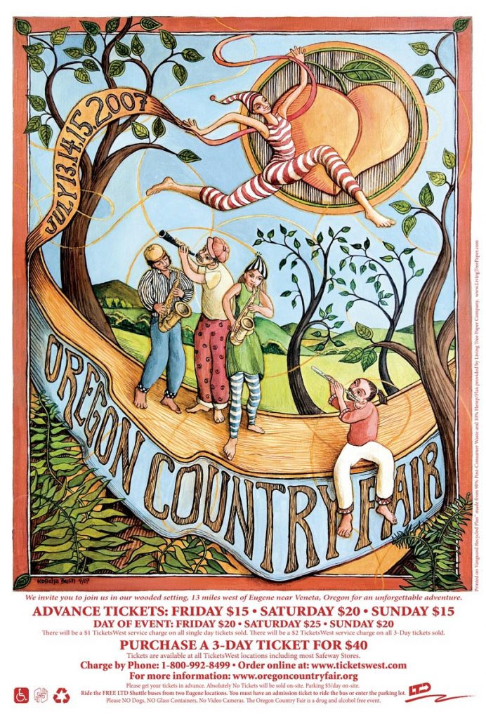 New-OCF-2007 – Oregon Country Fair Poster Archive