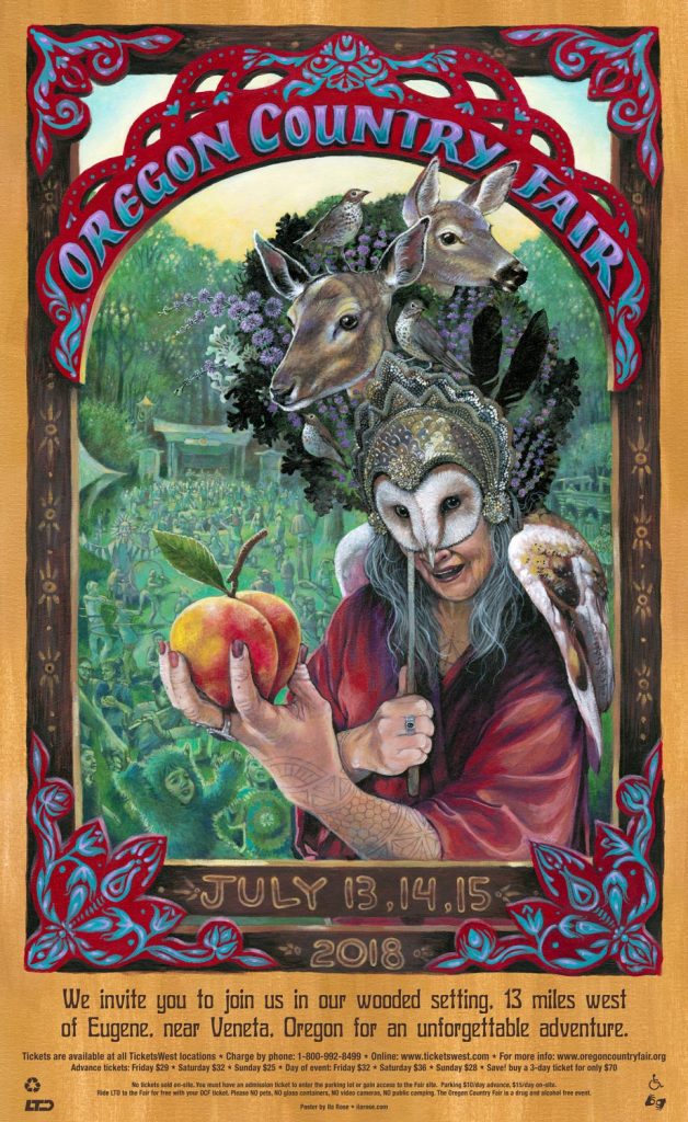 2018 – Oregon Country Fair Poster Archive