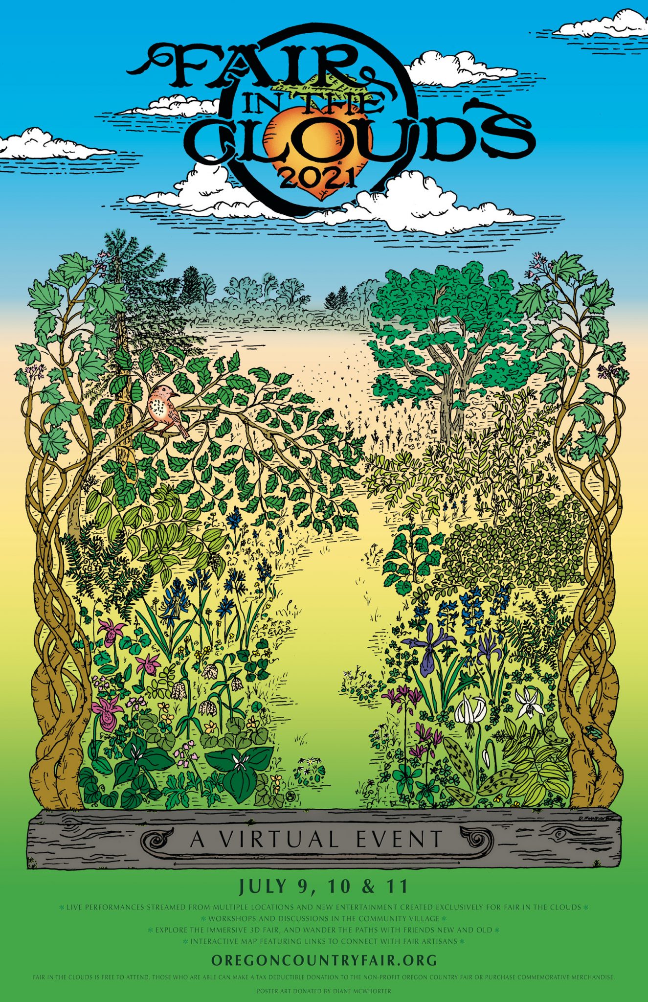 Oregon Country Fair Poster Archive